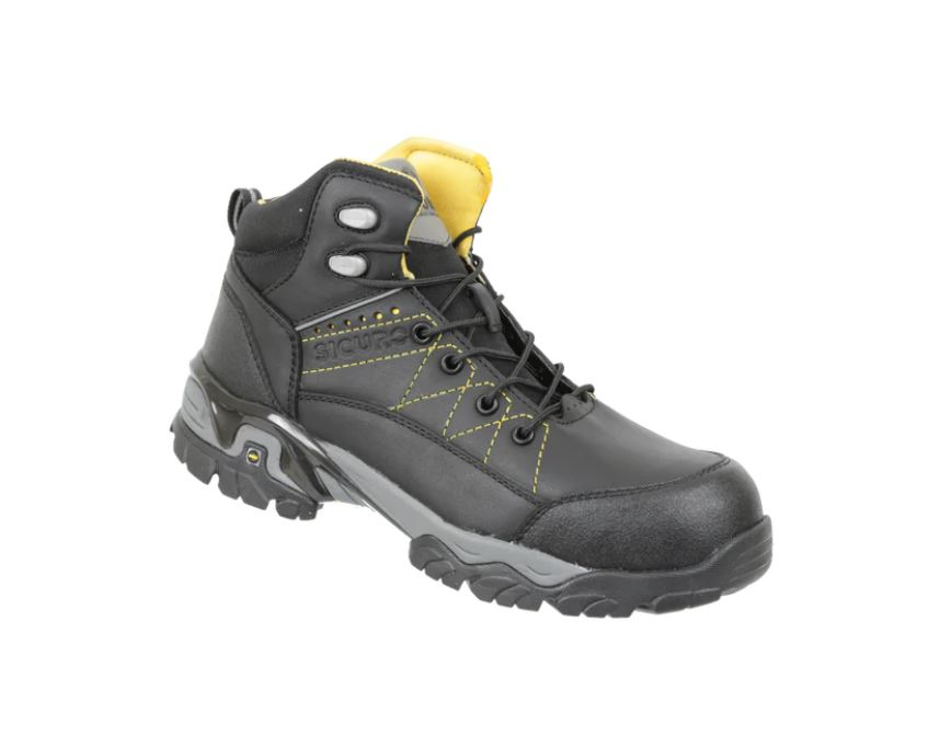 Zapato Tipo Borceguí Modelo Forte Negro