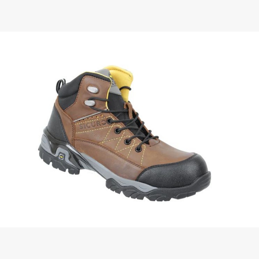 Zapato Tipo Borceguí Modelo Forte Café