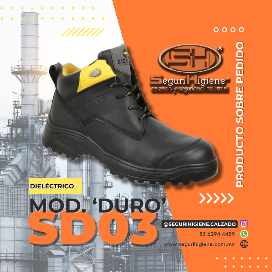 Zapato Tipo Borceguí Modelo SD03